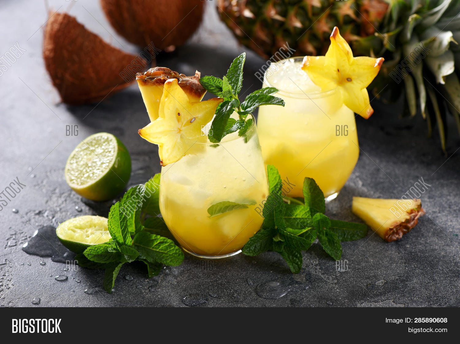 Cold Tropical Cocktail Image & Photo (Free Trial) | Bigstock