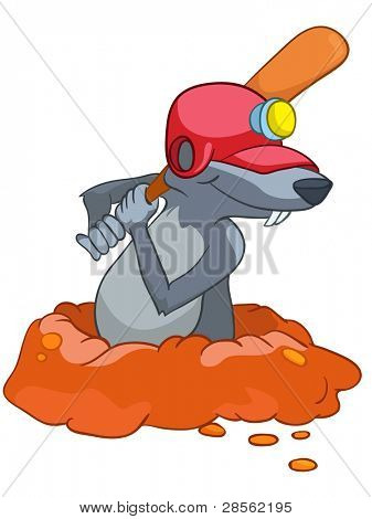 Vector y foto Mole De Personaje (prueba gratis) | Bigstock