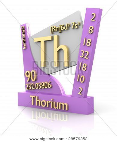 Thorium Form Periodic Image & Photo (Free Trial) | Bigstock