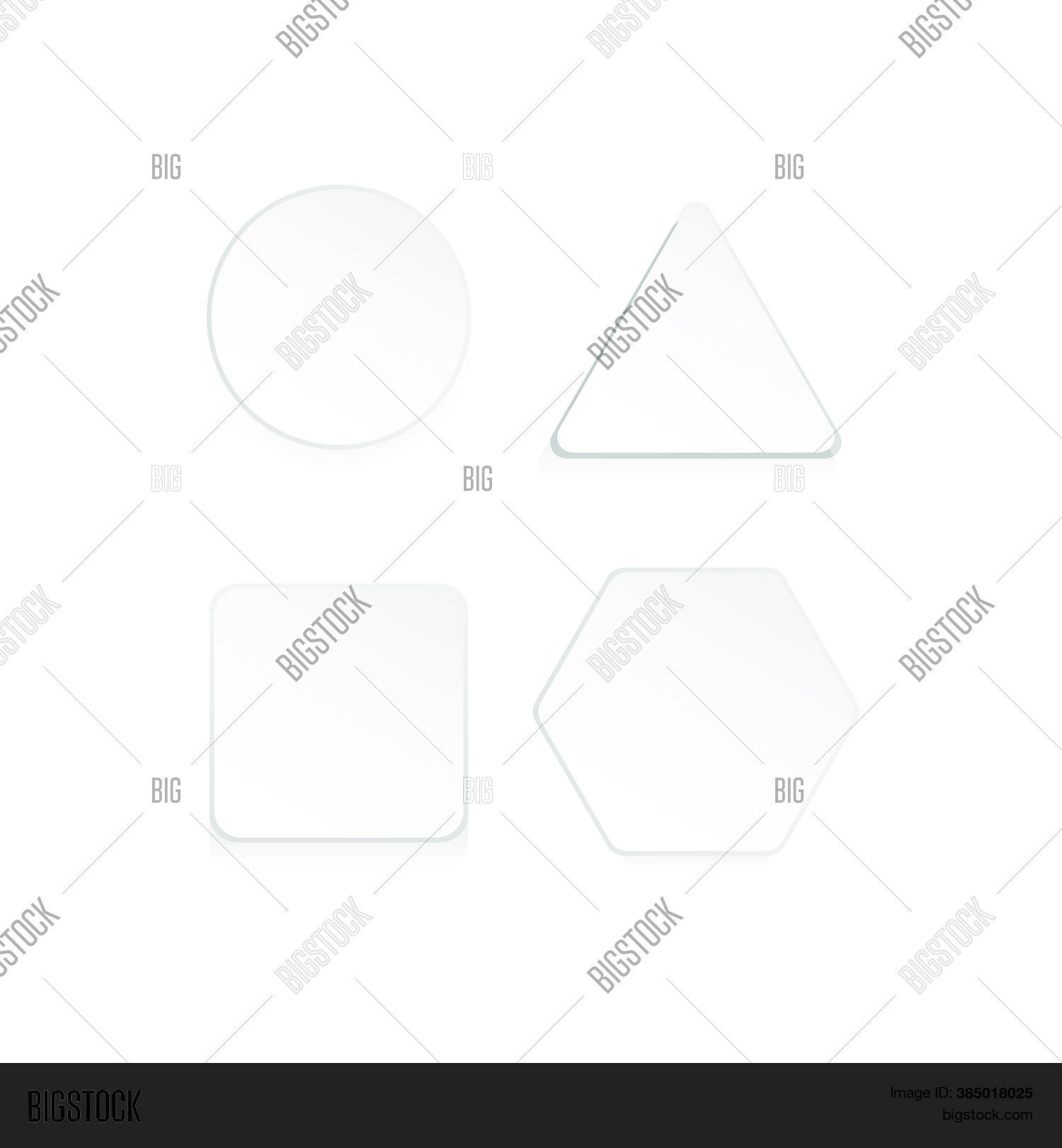 White 3d Blank Square Vector & Photo (Free Trial) | Bigstock