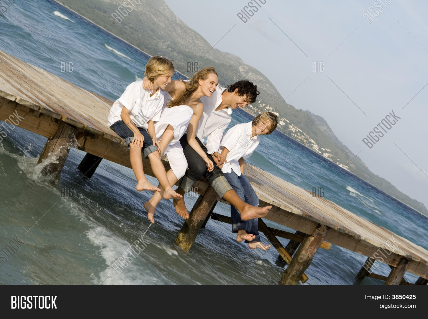 Happy Family Relaxing Image & Photo (Free Trial) | Bigstock