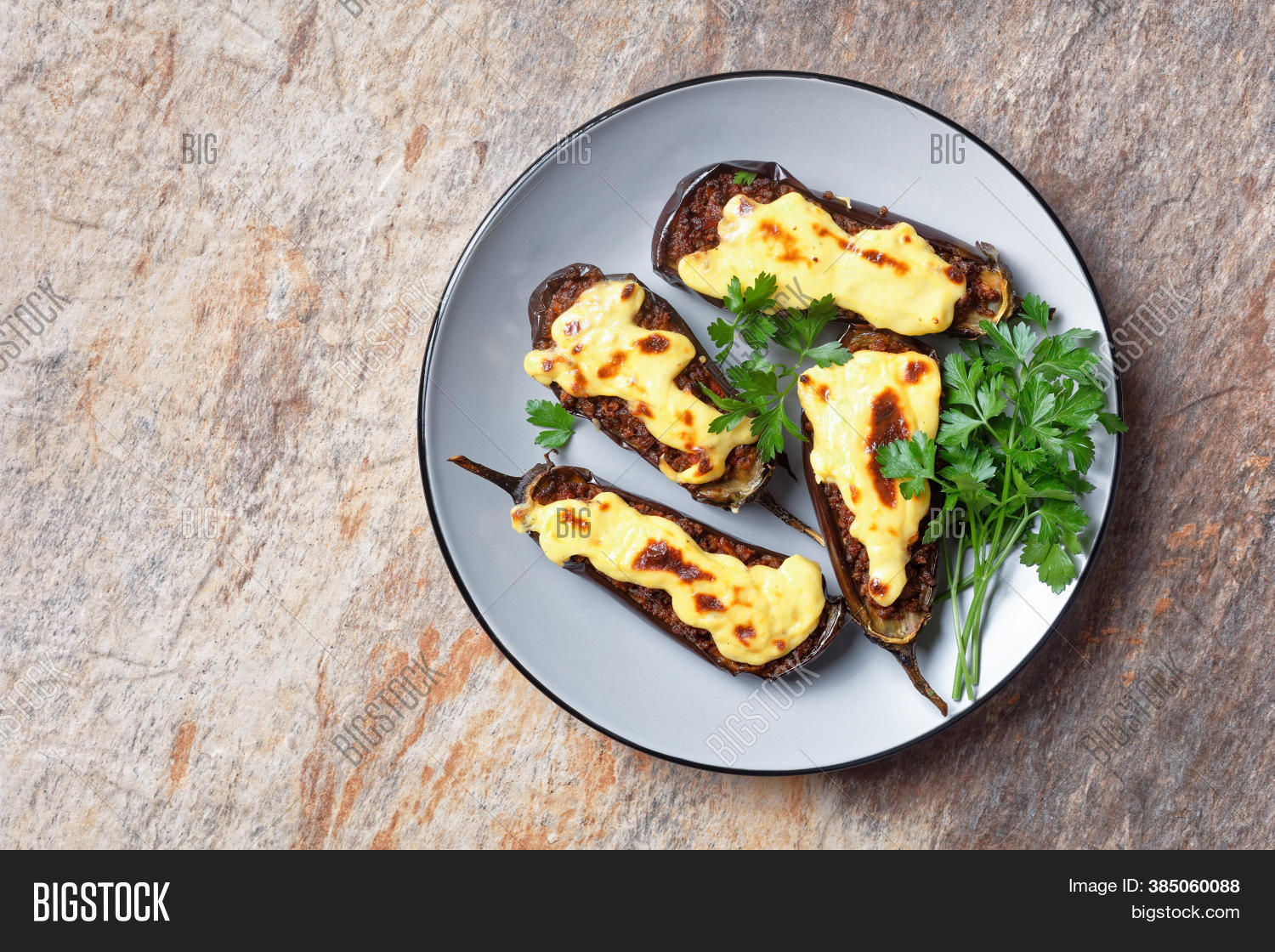 Papoutsakia Dish Greek Image & Photo (Free Trial) | Bigstock