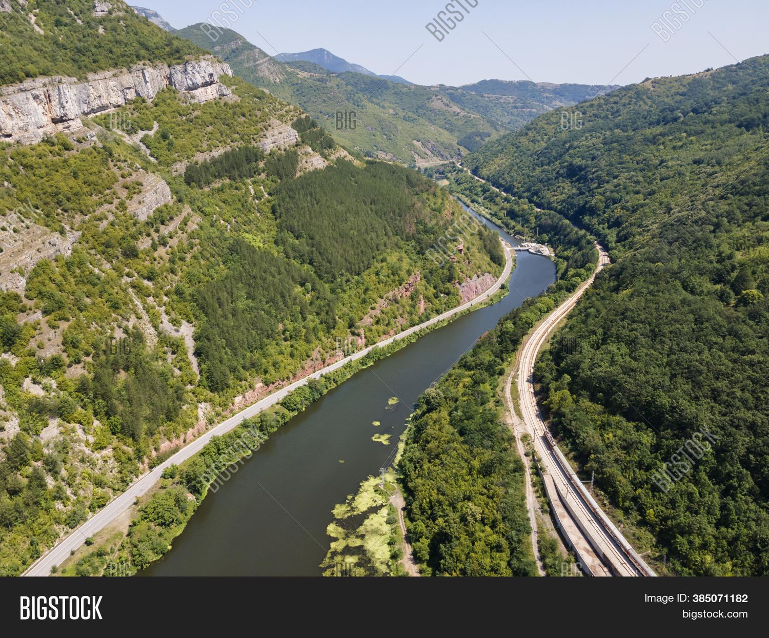 Aerial View Iskar Image & Photo (Free Trial) | Bigstock