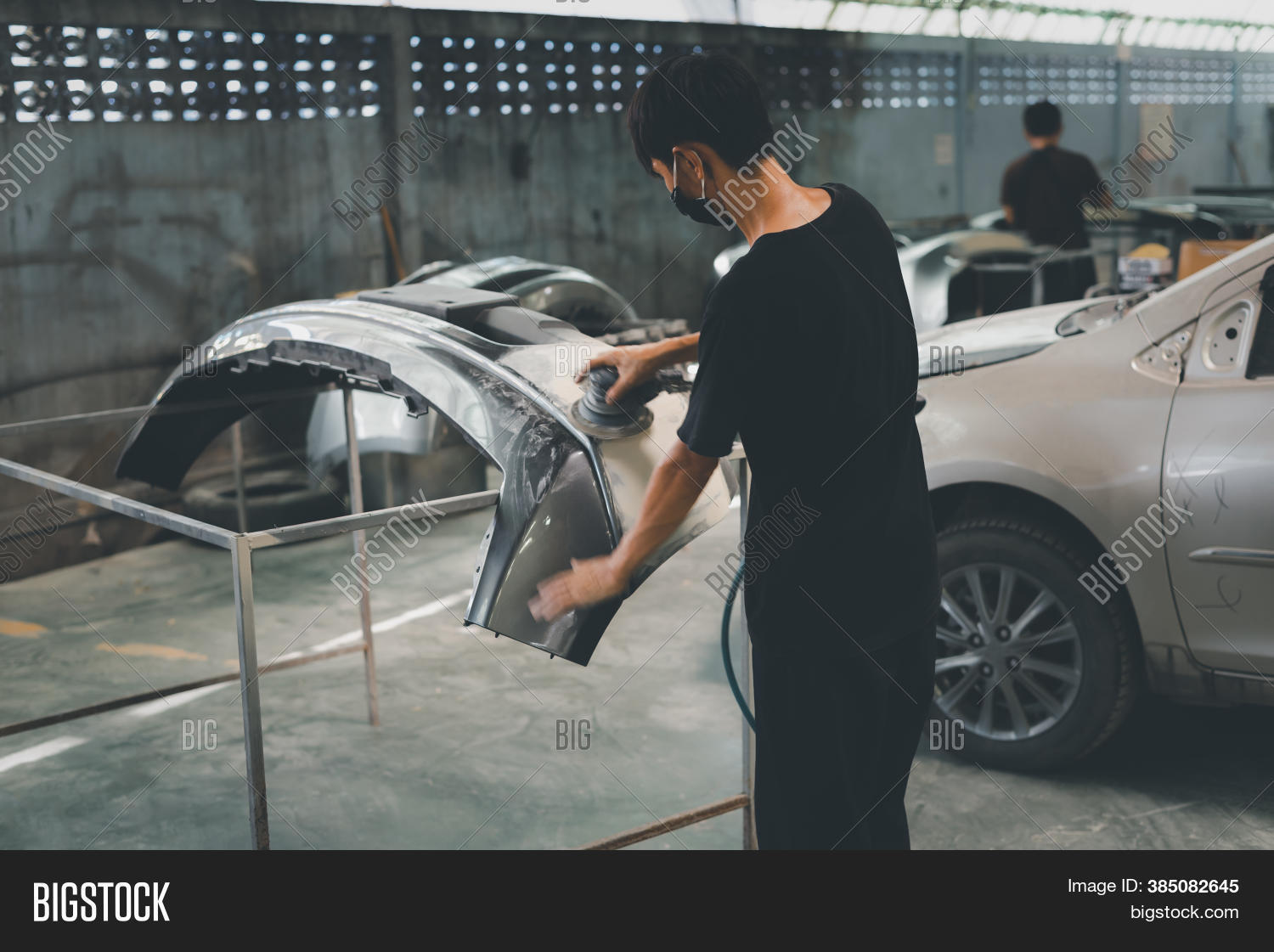 Checking Car Body Work Image & Photo (Free Trial) | Bigstock