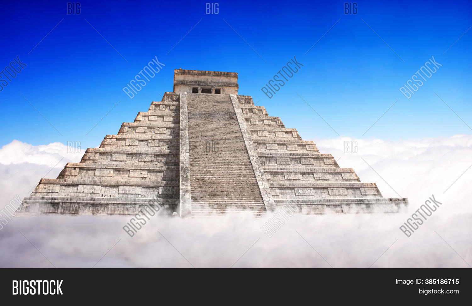 Giant Mayan Pyramid Image & Photo (Free Trial) | Bigstock