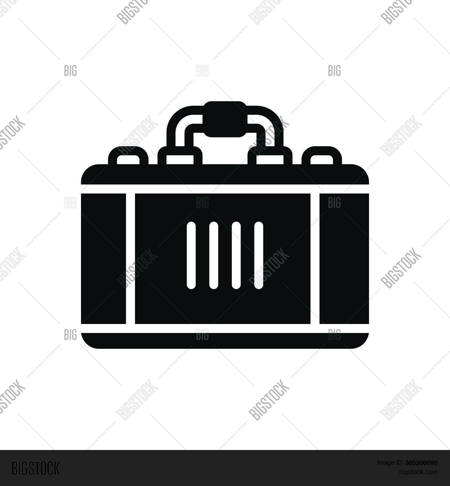 Black Solid Icon Case Vector & Photo (Free Trial) | Bigstock