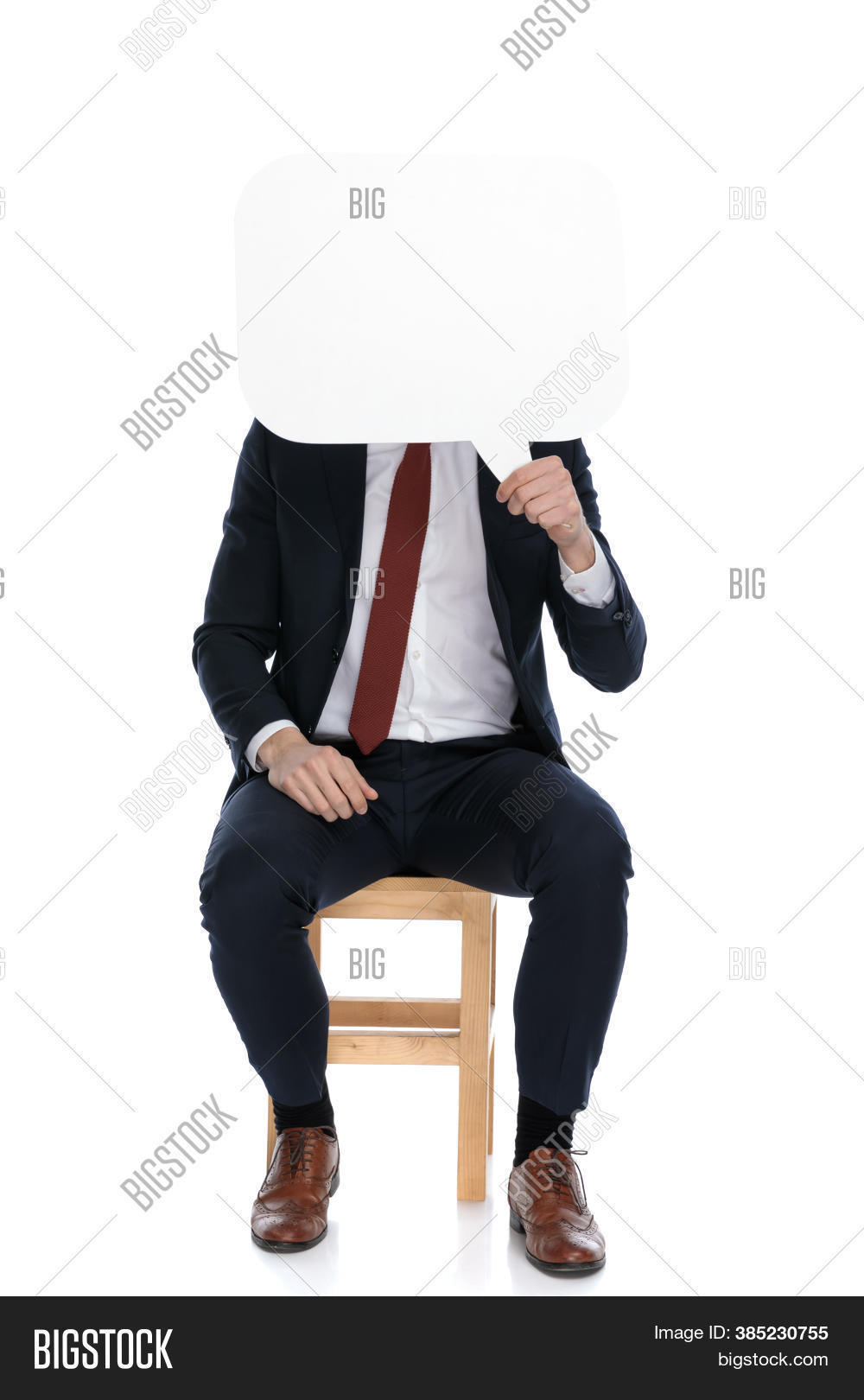 Businessman Hiding His Image & Photo (Free Trial) | Bigstock