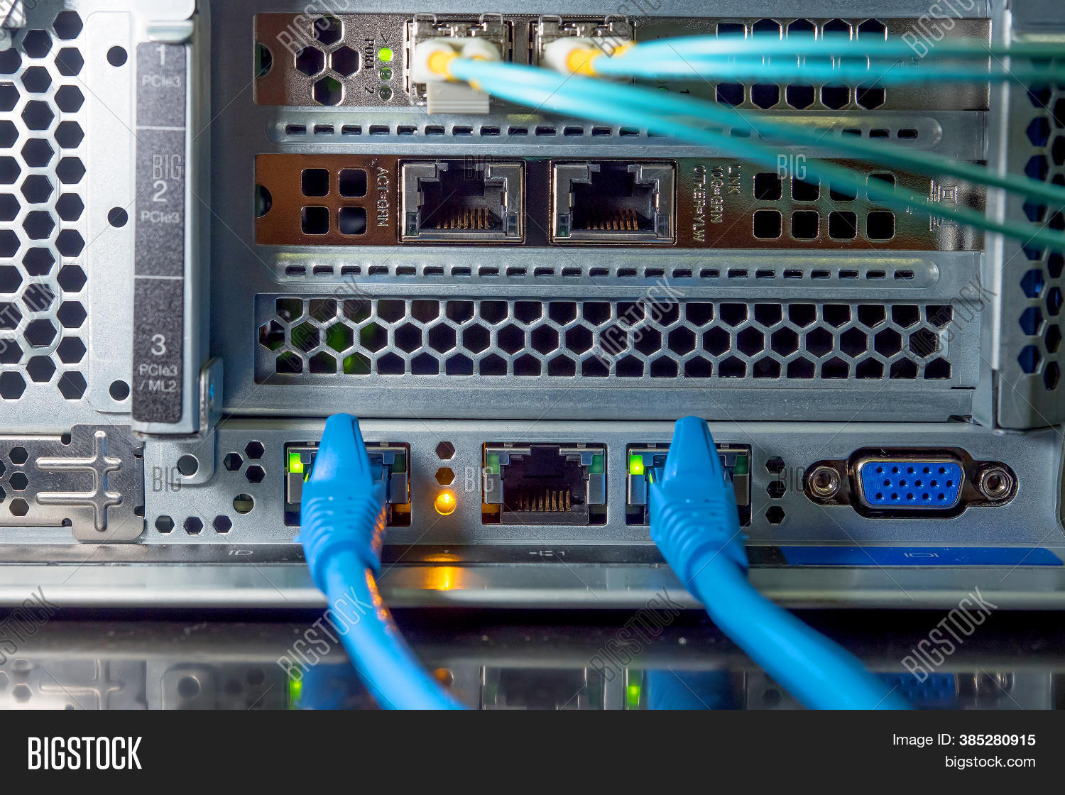 Lan Fiber Optic Cables Image & Photo (Free Trial) | Bigstock