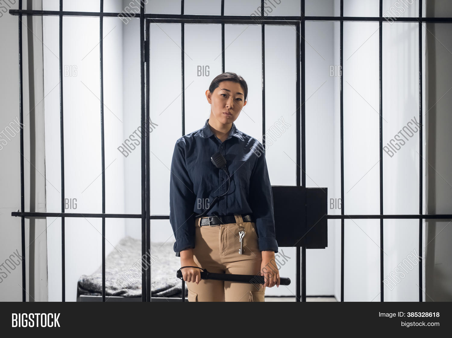 Young Prison Guard Image & Photo (Free Trial) | Bigstock