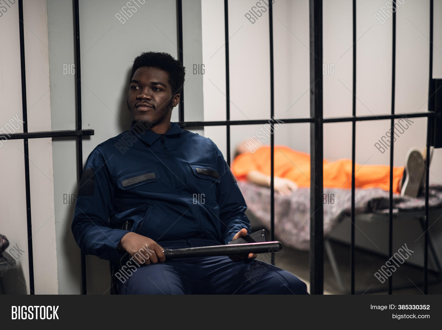 Strong Black Prison Image & Photo (Free Trial) | Bigstock