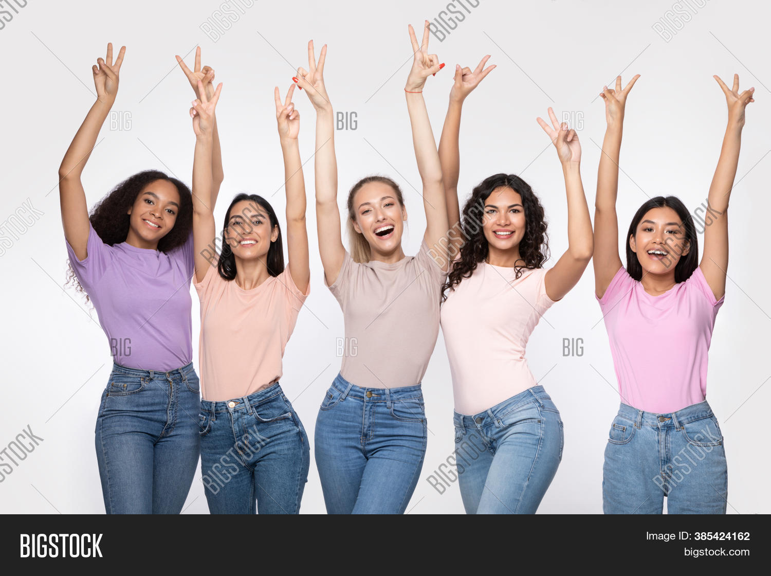 Group Positive Young Image & Photo (Free Trial) | Bigstock