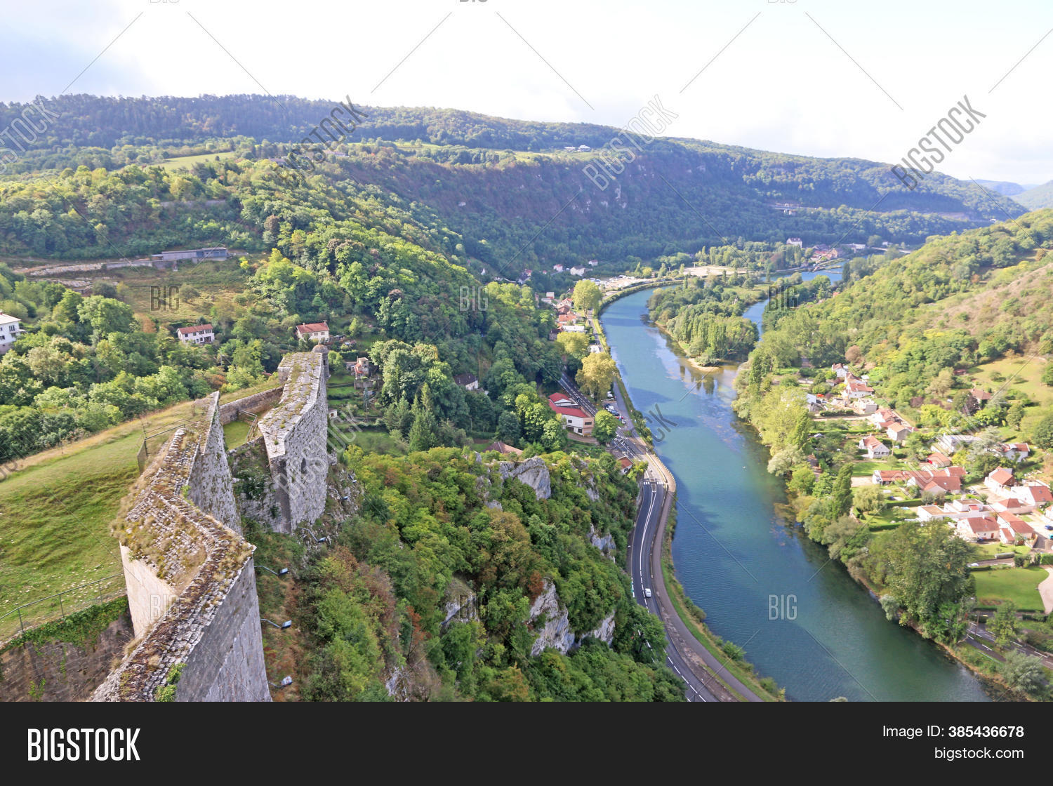 Besancon Town River Image & Photo (Free Trial) | Bigstock