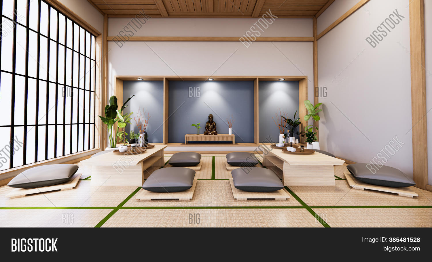 Interior Shelf Wall Image & Photo (Free Trial) | Bigstock