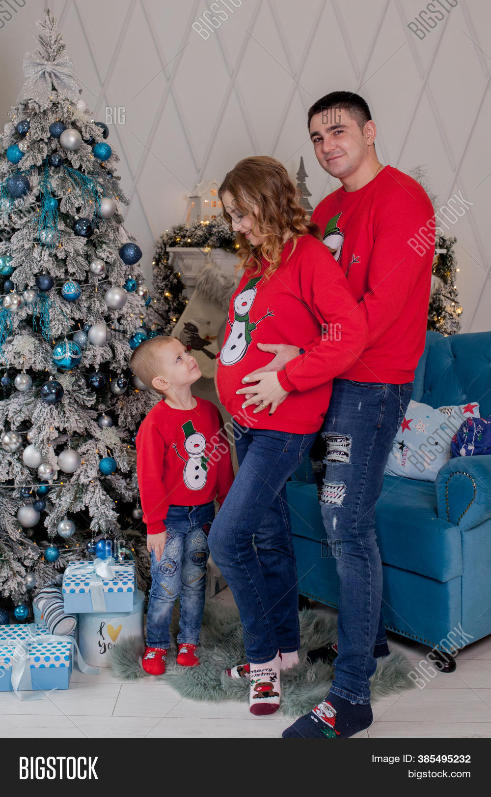 Happy Family Three, Image & Photo (Free Trial) | Bigstock