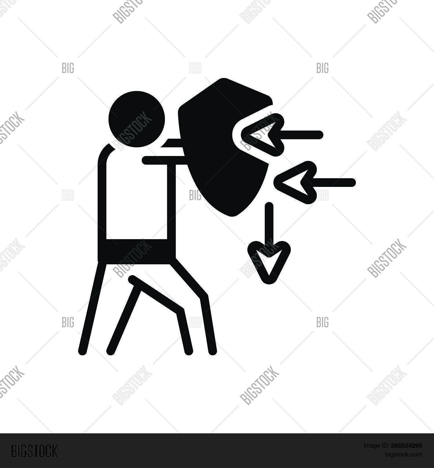 Black Solid Icon Vector & Photo (Free Trial) | Bigstock