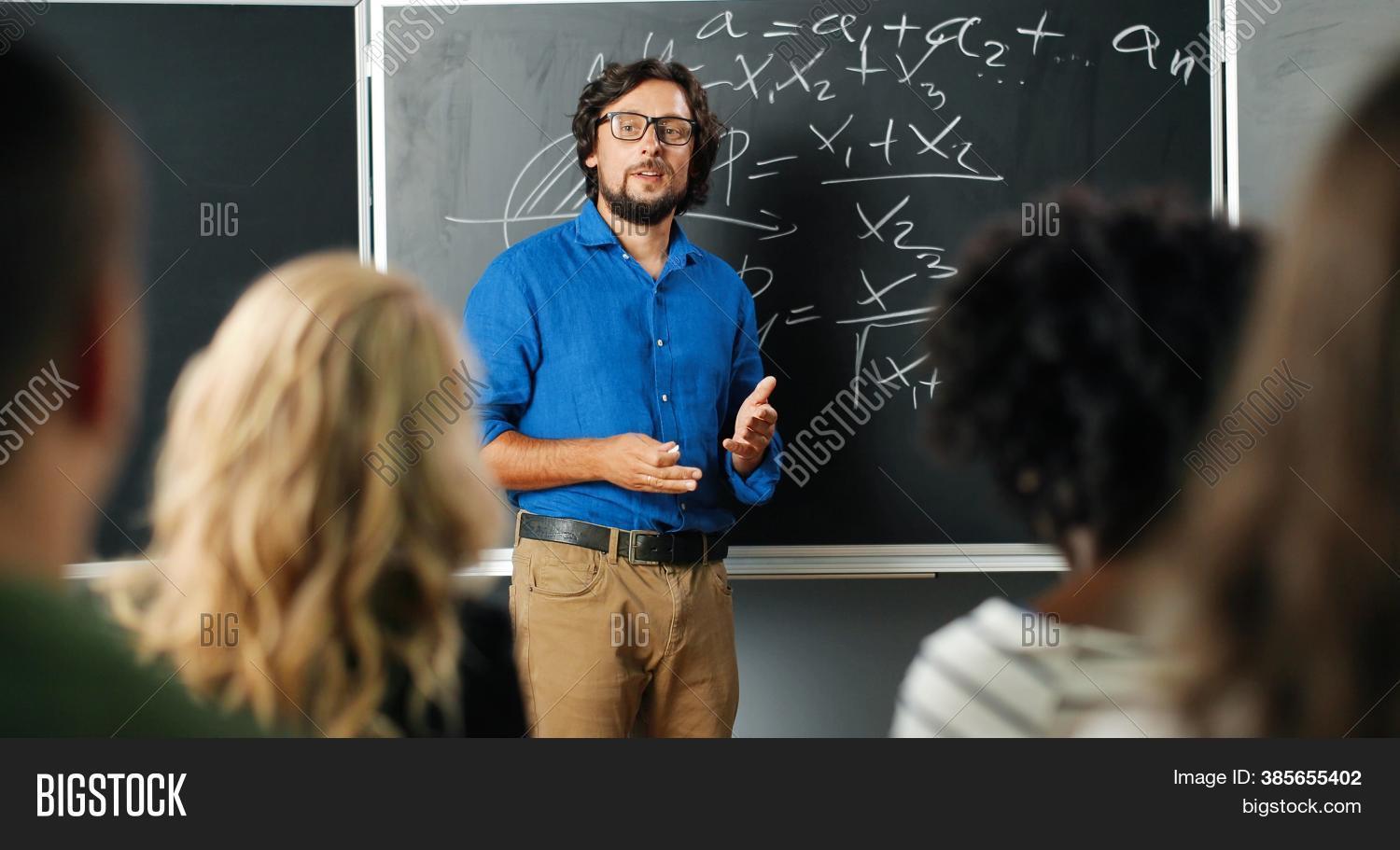 Caucasian Man Teacher Image & Photo (Free Trial) | Bigstock