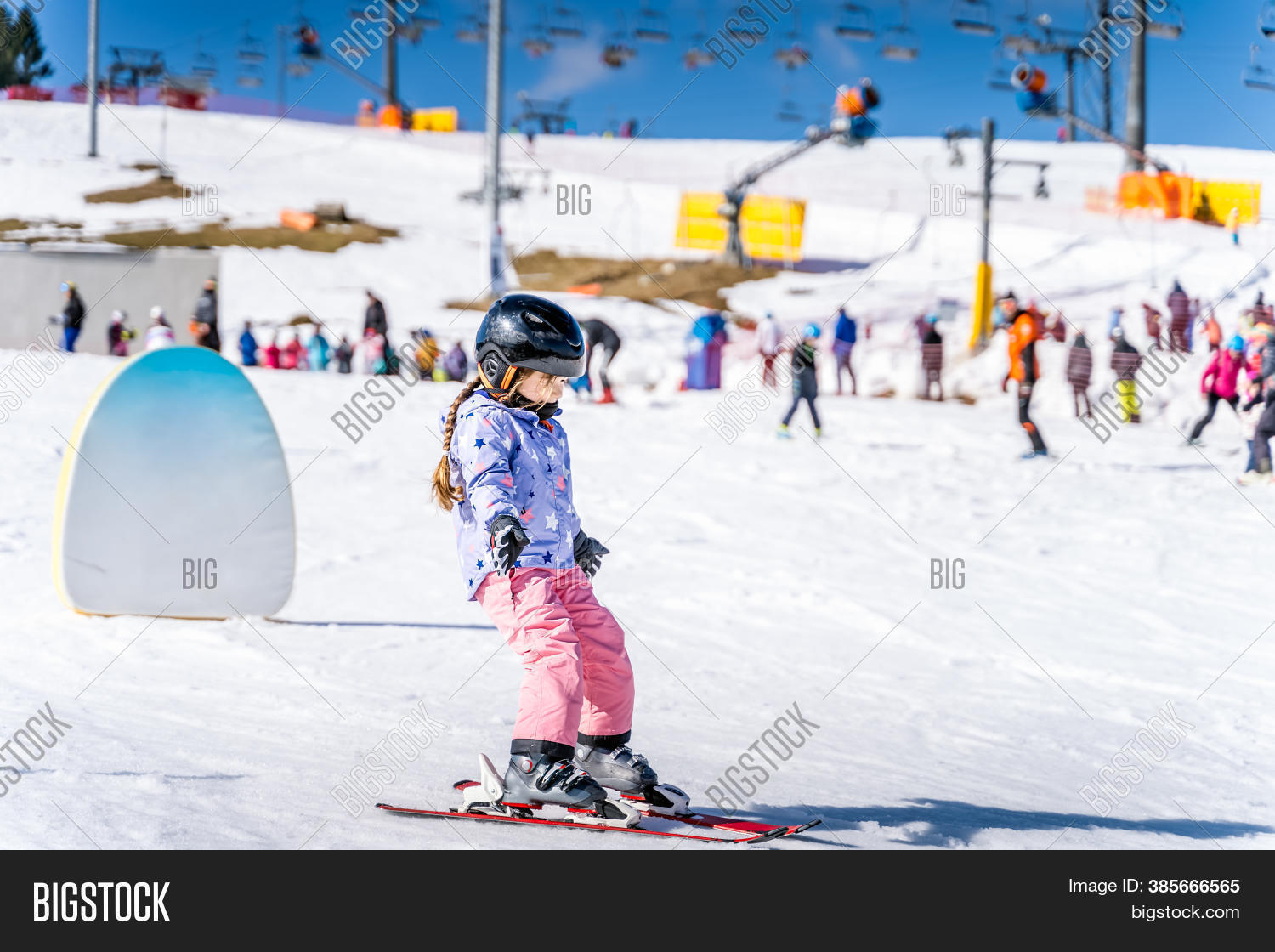 Young Happy Skier Girl Image & Photo (Free Trial) | Bigstock