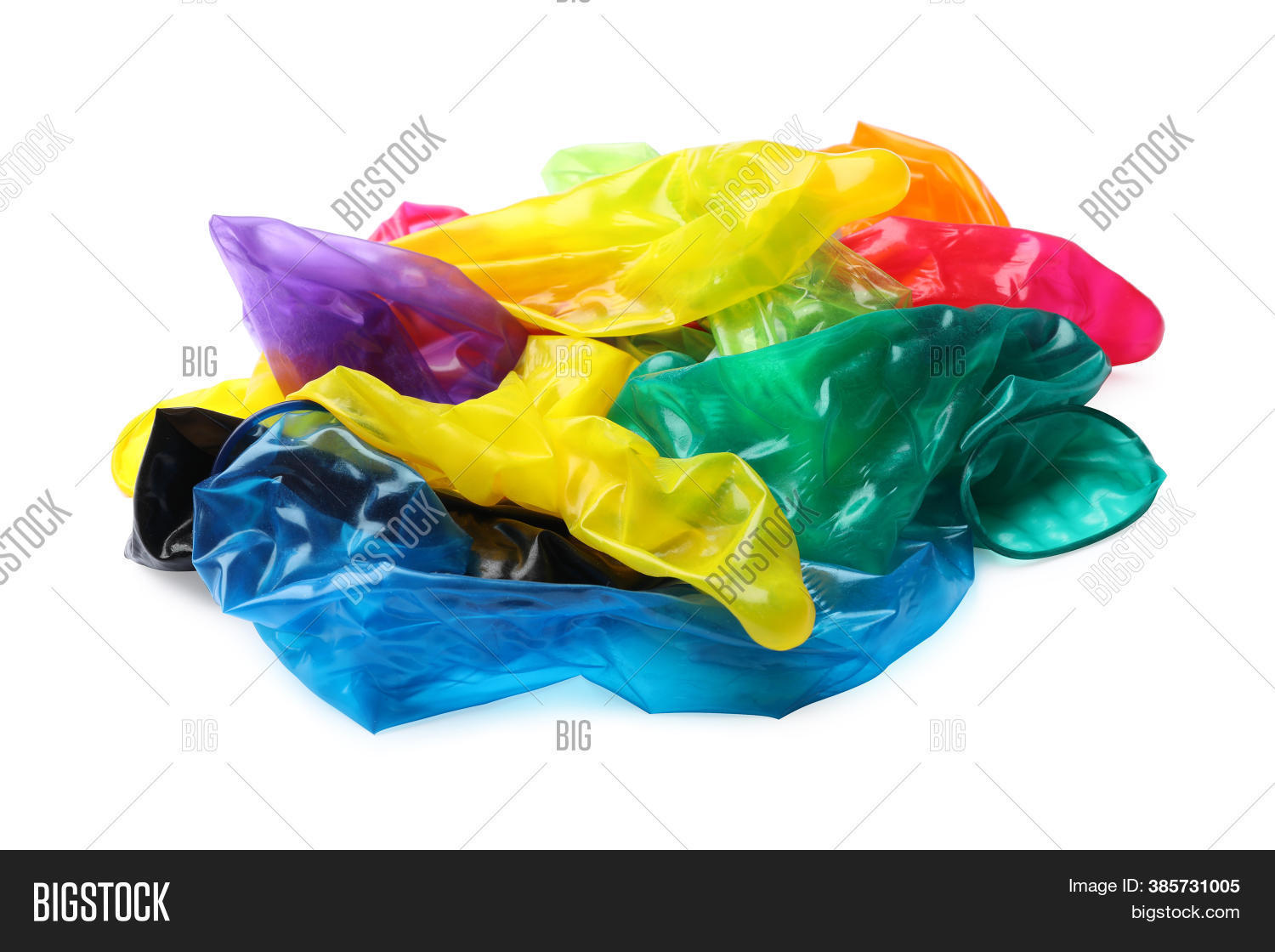 Pile Unrolled Bright Image And Photo Free Trial Bigstock