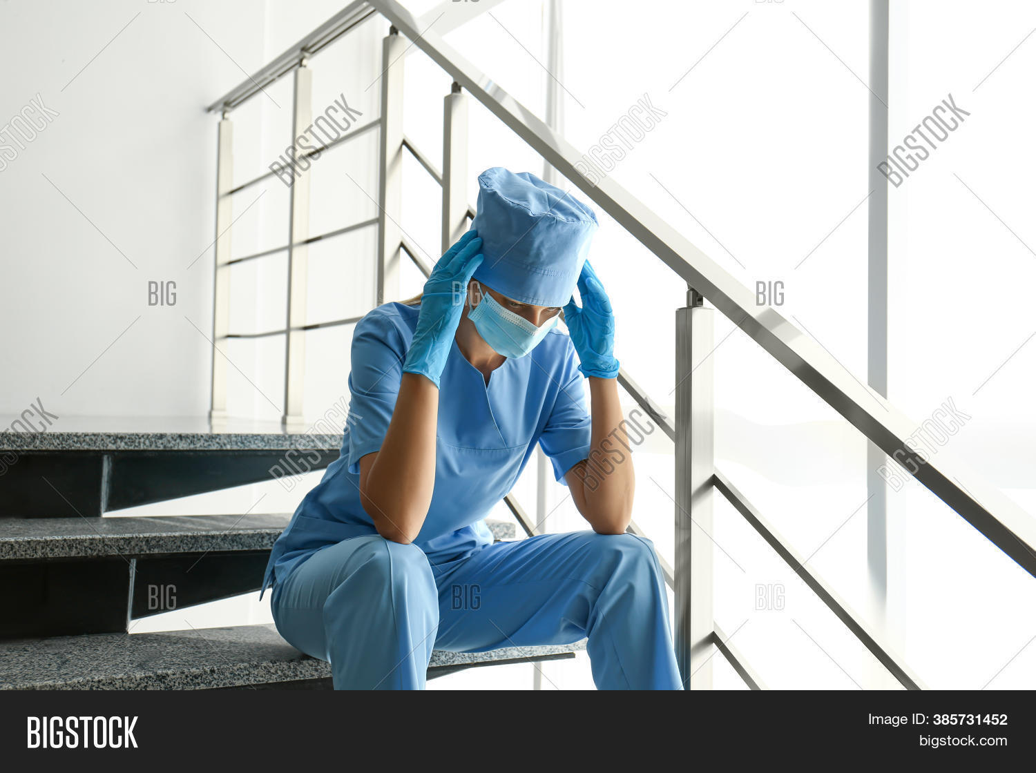 Exhausted Doctor Image & Photo (Free Trial) | Bigstock