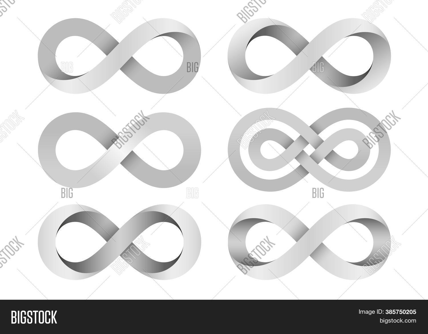 Set Infinity Signs Image & Photo (Free Trial) | Bigstock