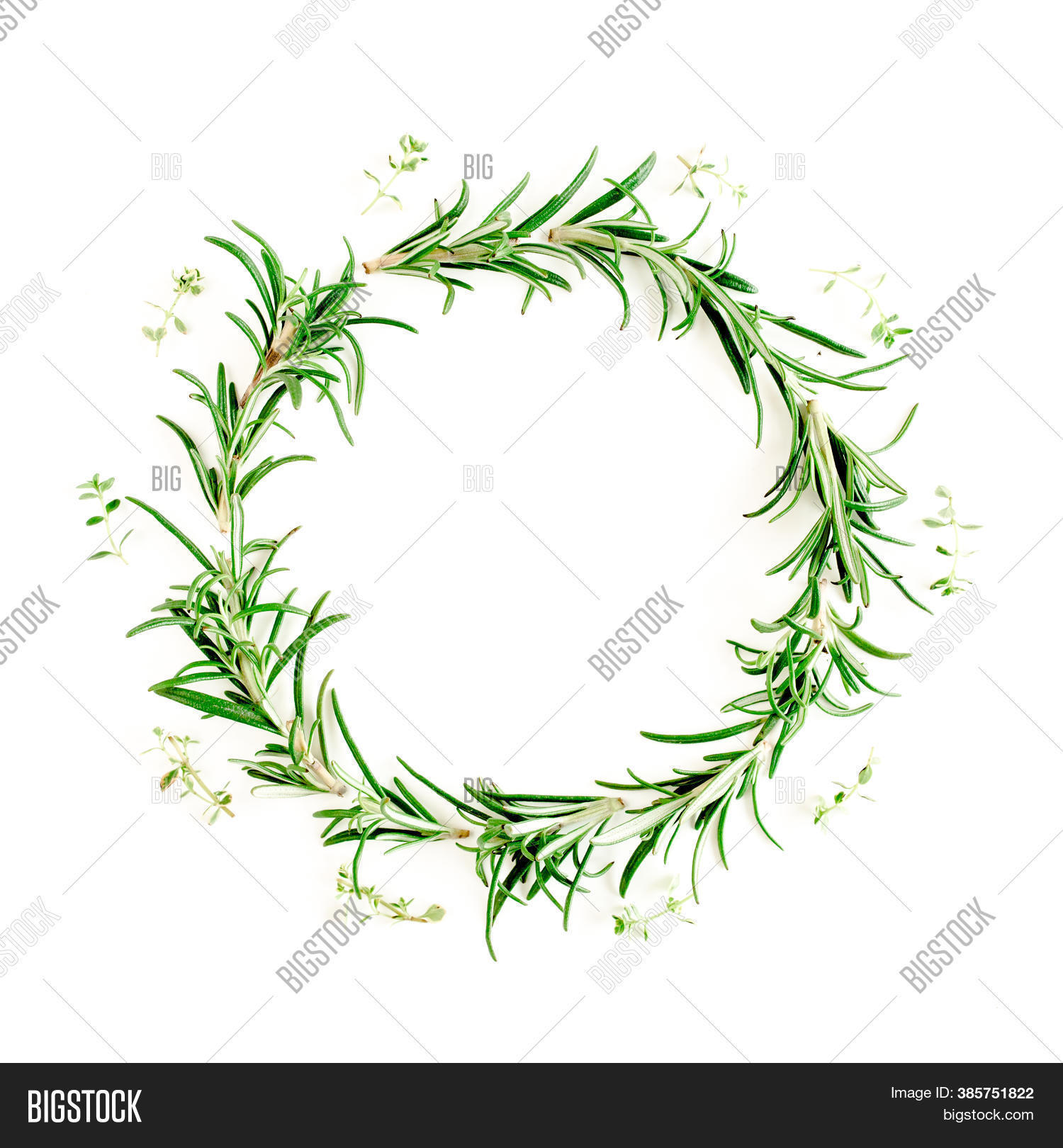 Round Wreath Frame Image & Photo (Free Trial) | Bigstock