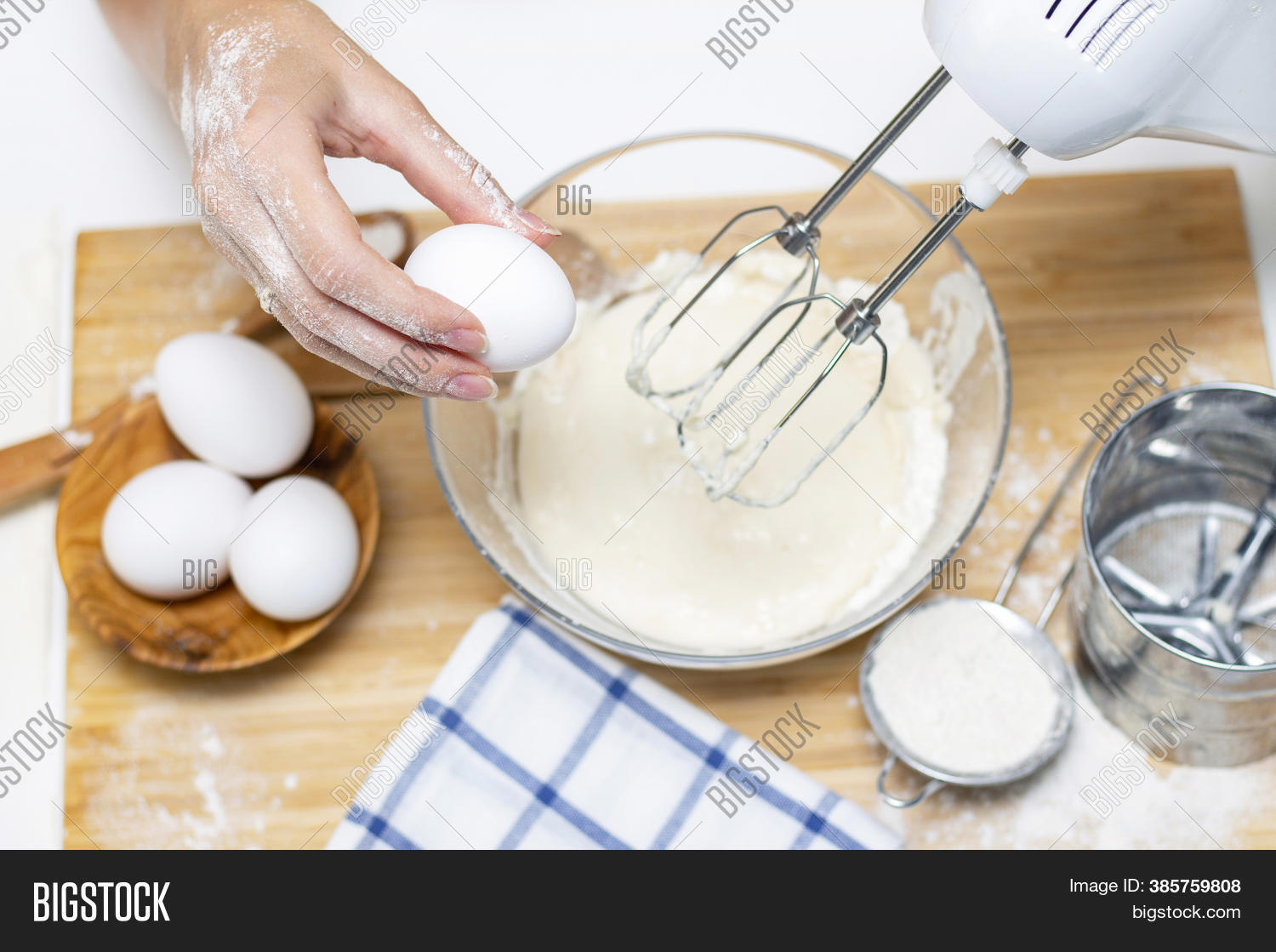 Making Dough Bread Image & Photo (Free Trial) | Bigstock