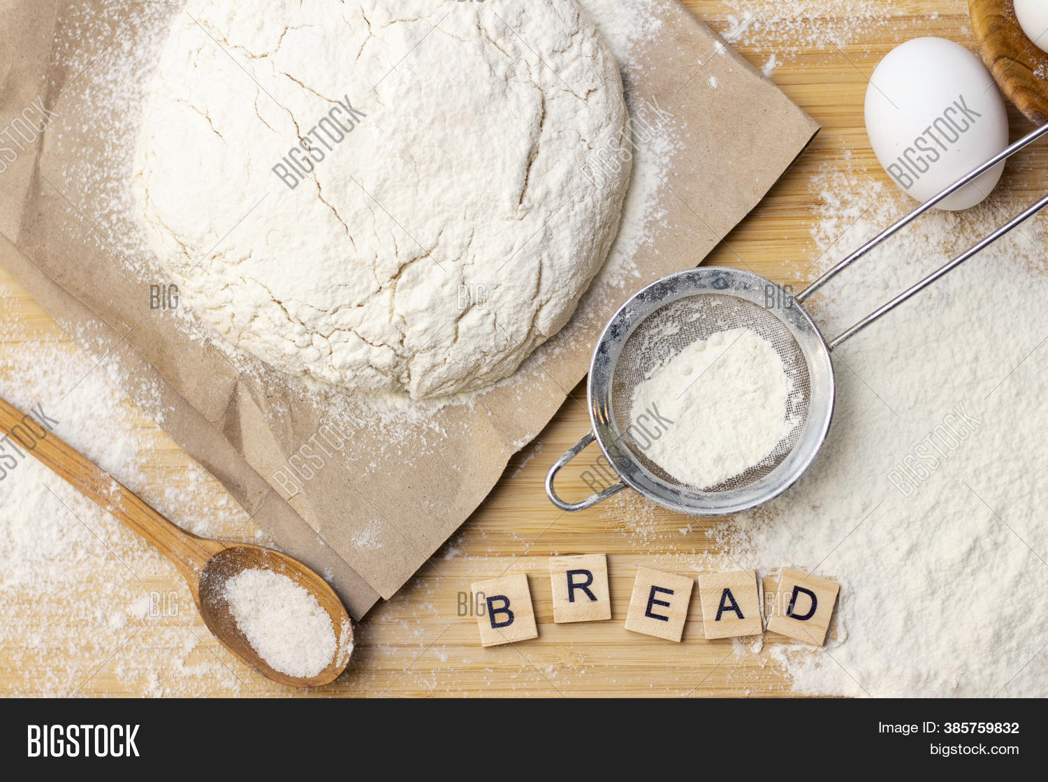 Making Dough Bread Image & Photo (Free Trial) | Bigstock