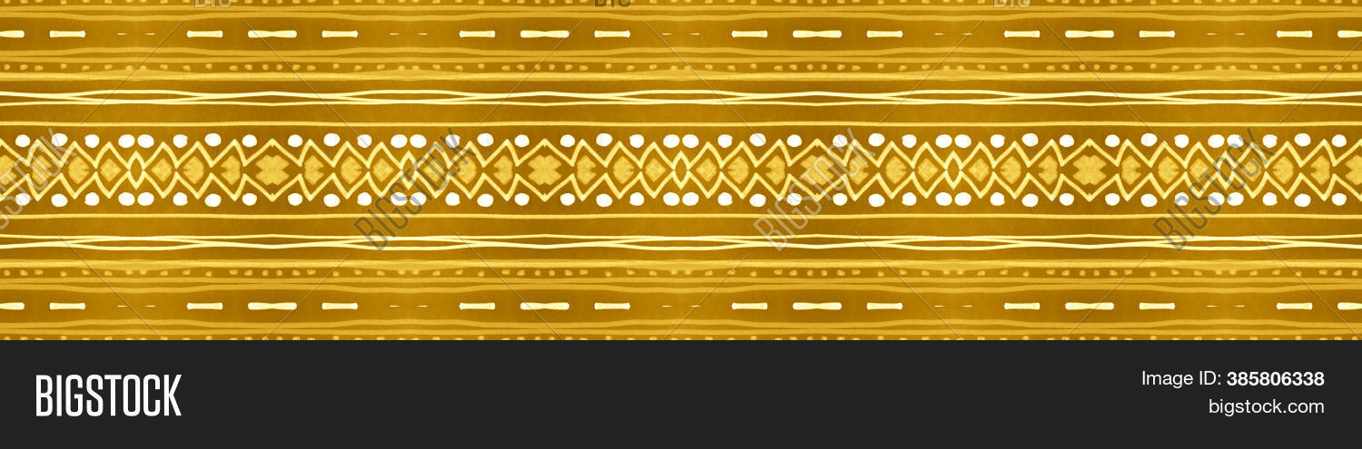 Seamless Gold Aztec Image & Photo (Free Trial) | Bigstock