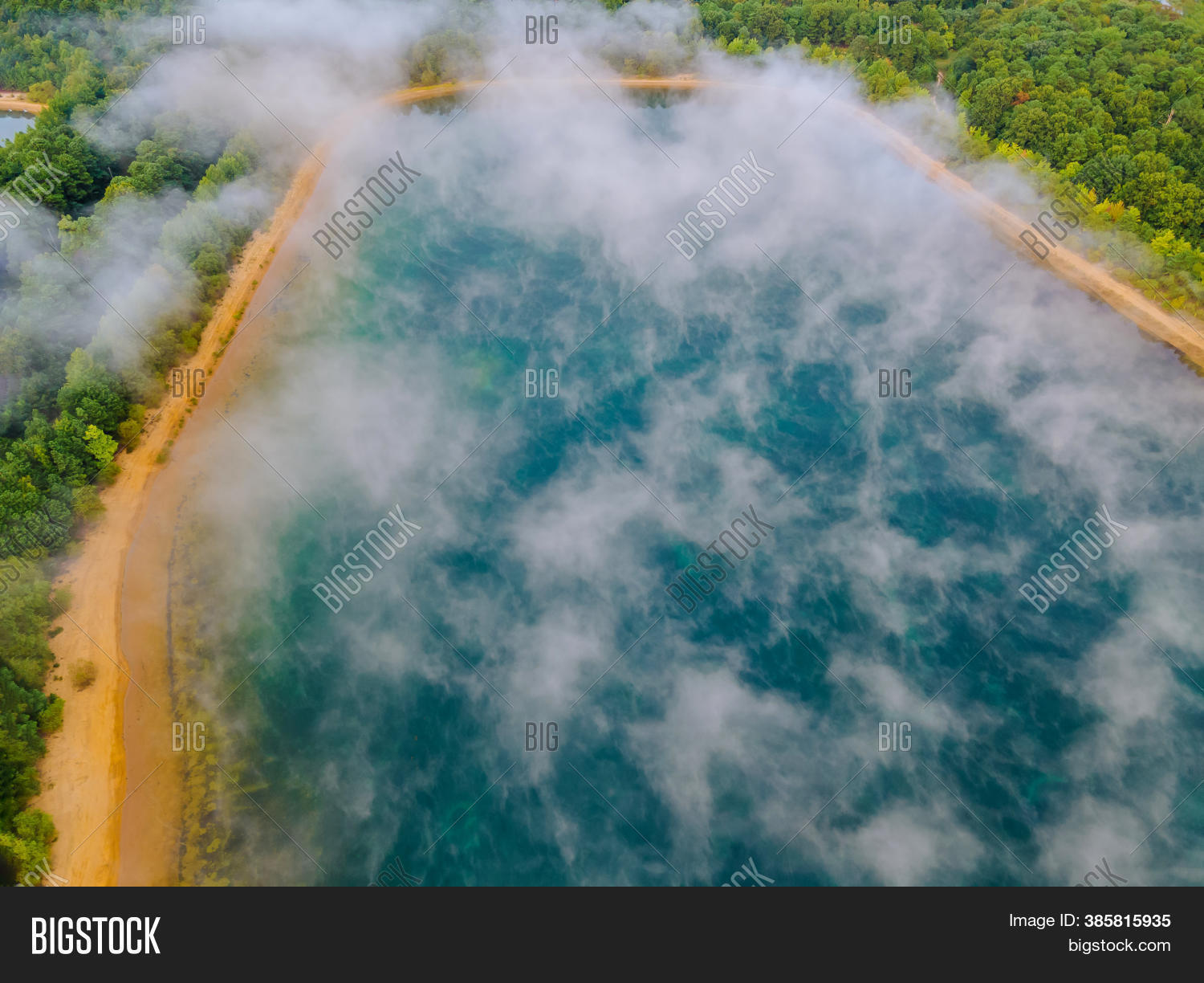 Morning Mist Landscape Image & Photo (Free Trial) | Bigstock