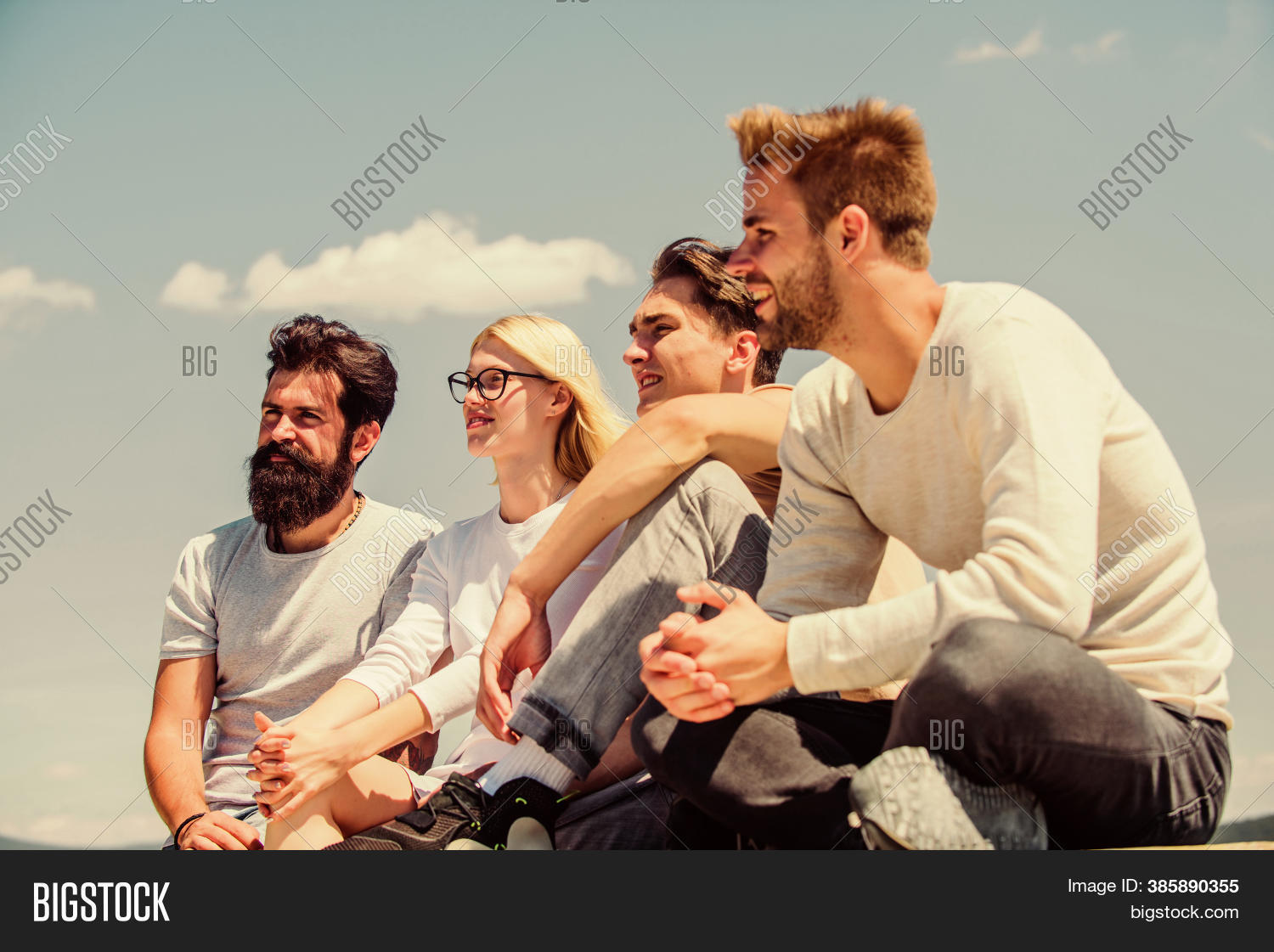 Hang Out Together. Men Image & Photo (Free Trial) | Bigstock