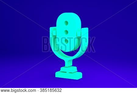 Green Microphone Icon Image & Photo (Free Trial) | Bigstock