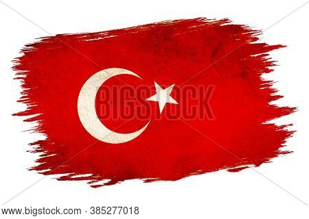 Vintage Turkish Flag. Image & Photo (Free Trial) | Bigstock