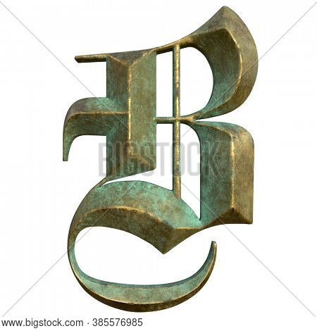 German Gothic Alphabet Image & Photo (Free Trial) | Bigstock