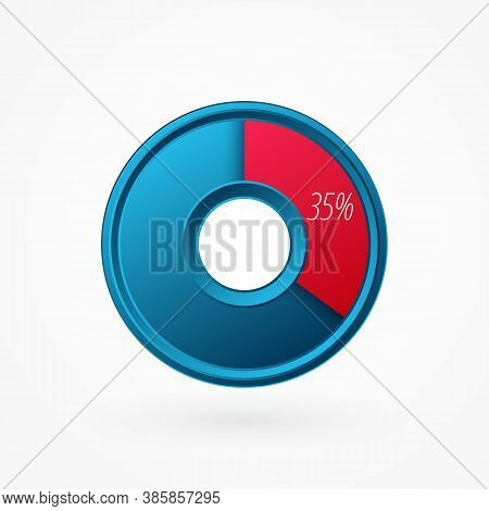 35 Percent Isolated Vector & Photo (Free Trial) | Bigstock