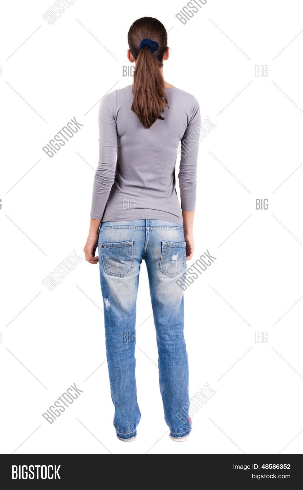 Back View Standing Image & Photo (Free Trial) | Bigstock