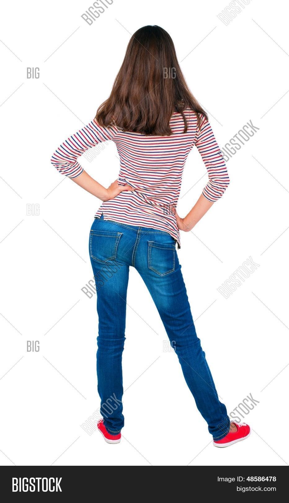Back View Standing Image & Photo (Free Trial) | Bigstock