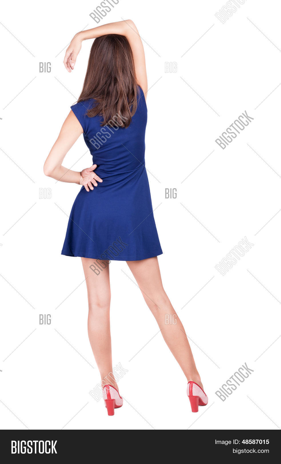 Back View Standing Image & Photo (Free Trial) | Bigstock