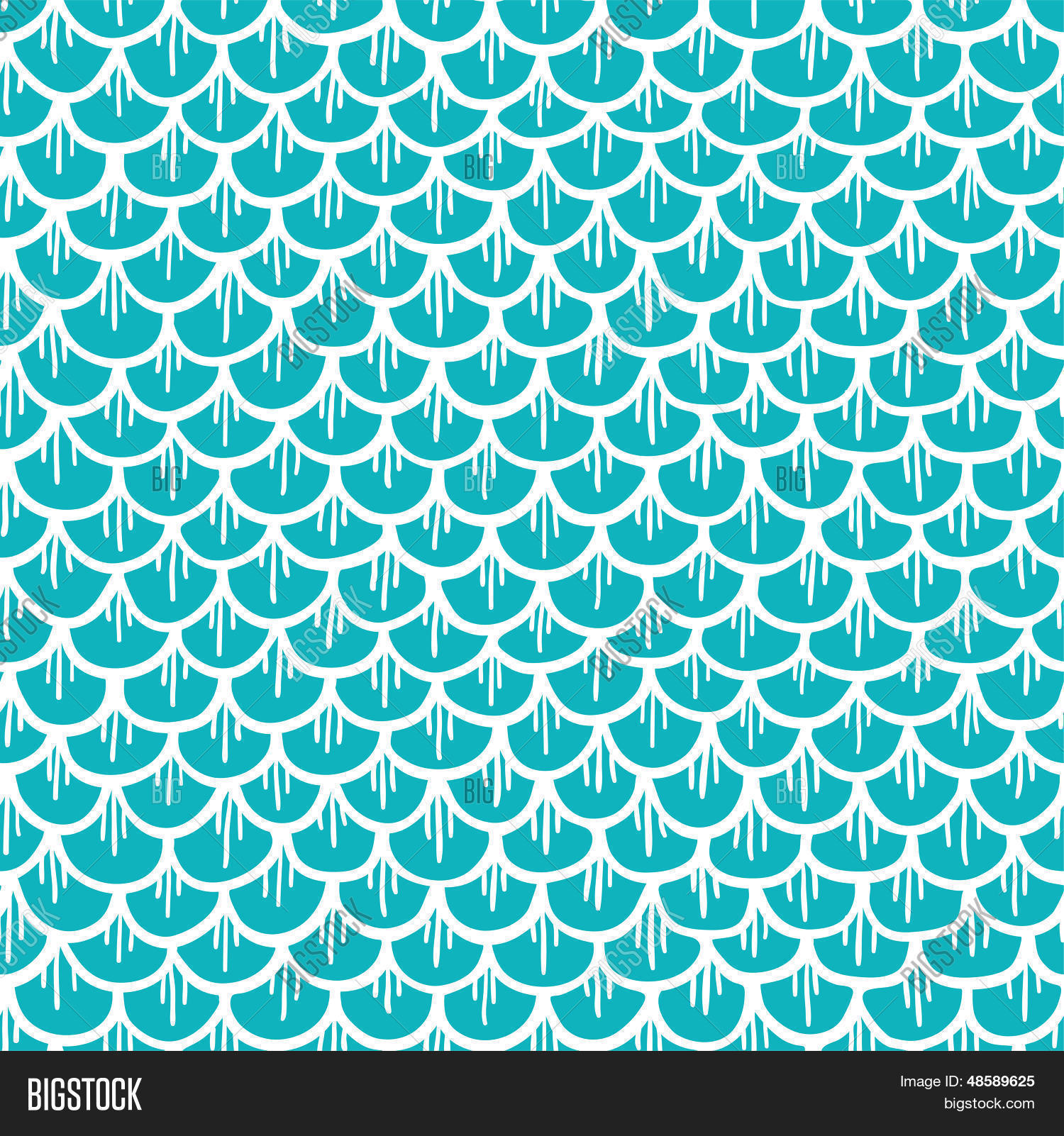 Vector y foto Escamas De Pescado (prueba gratis) | Bigstock