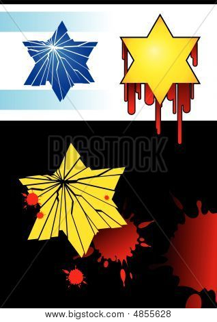 Broken Star David Vector & Photo (Free Trial) | Bigstock