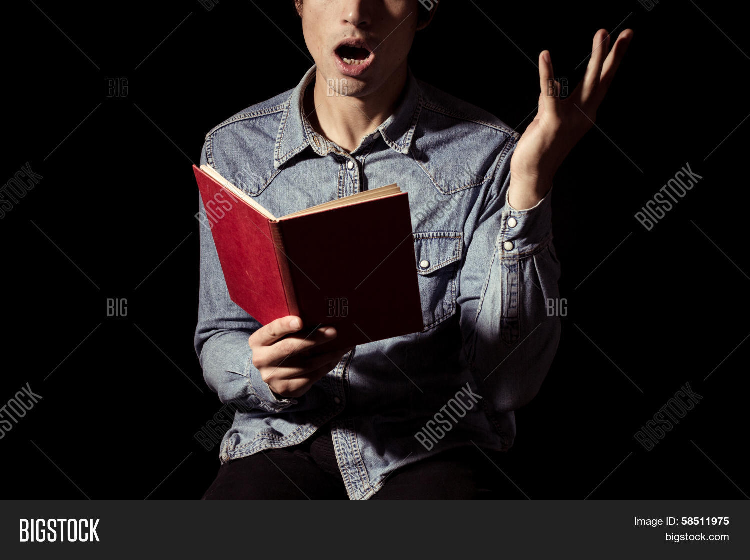 Actor Preparing Lines Image & Photo (Free Trial) | Bigstock