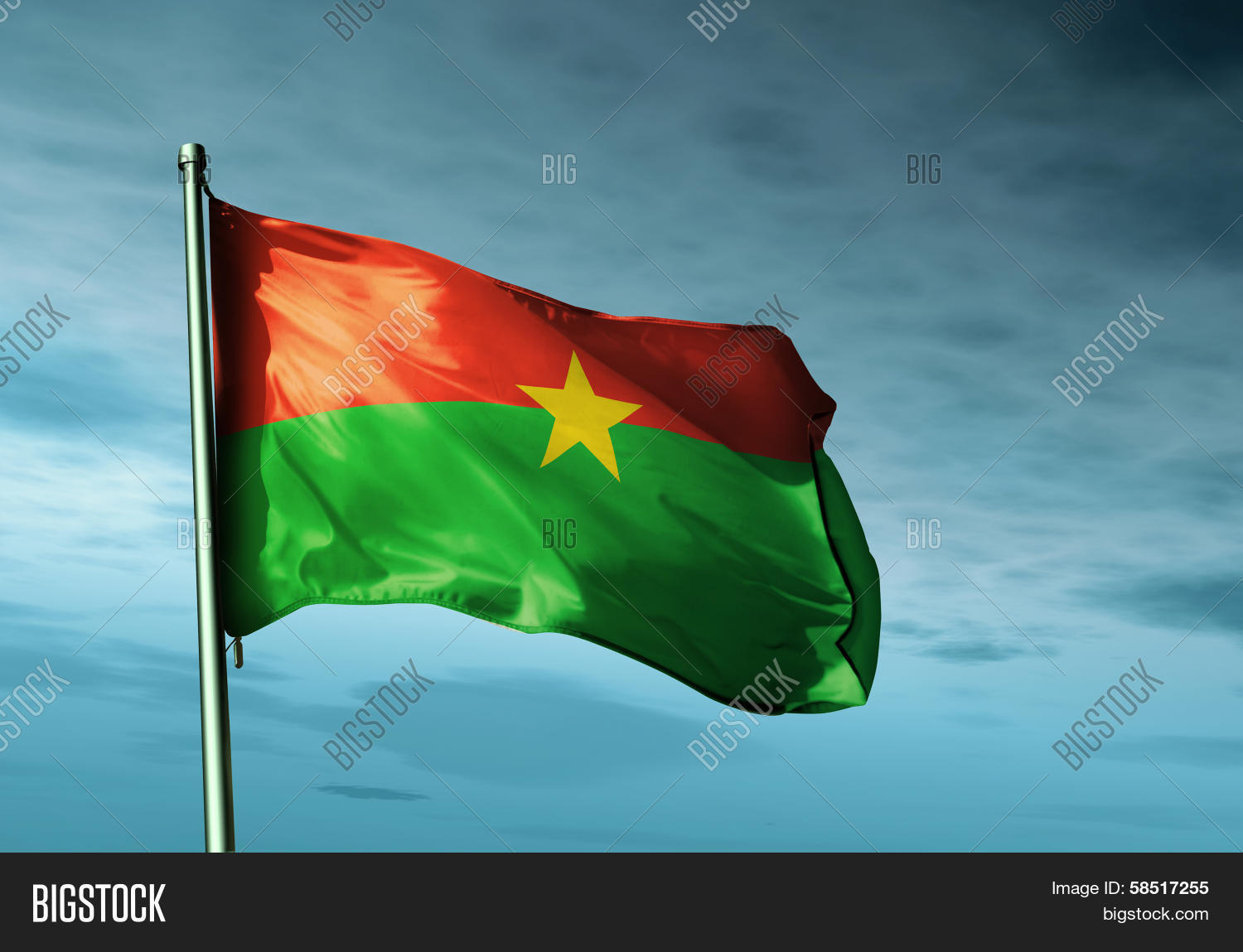 Burkina Faso Flag Image & Photo (Free Trial) | Bigstock