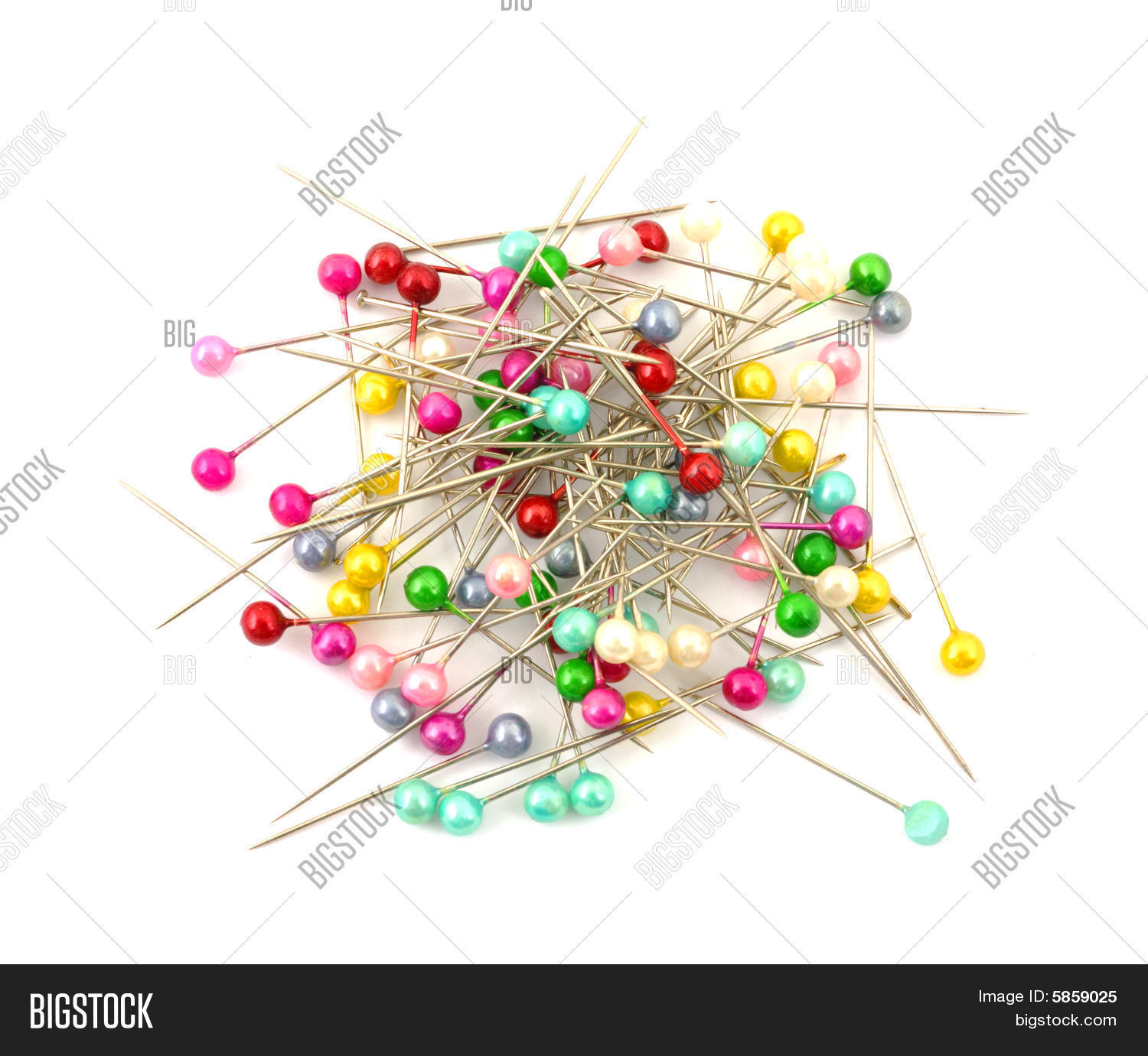 Colored Pin Heads Image & Photo (Free Trial) | Bigstock