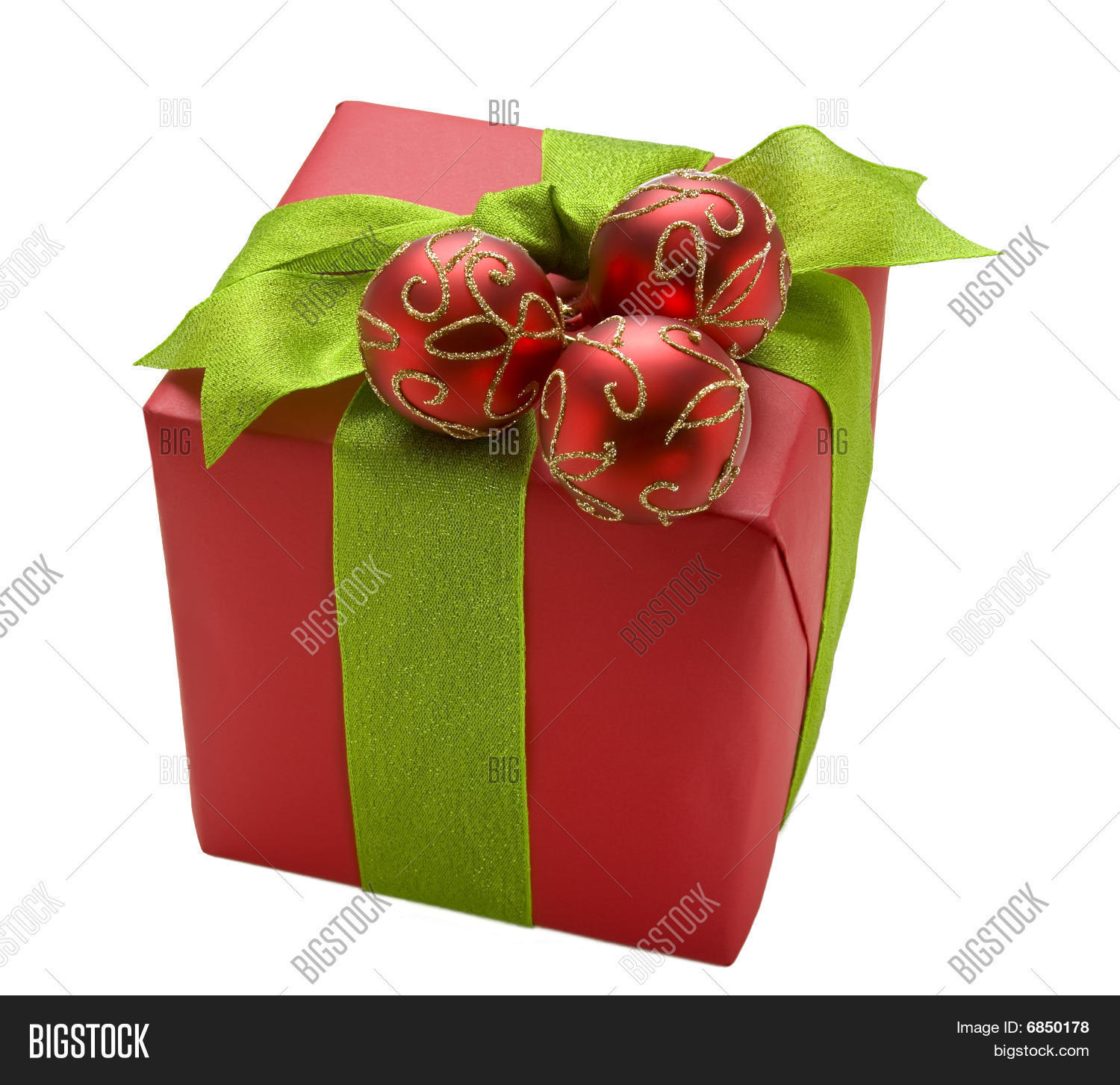 Red Christmas Giftbox Image & Photo (Free Trial) | Bigstock