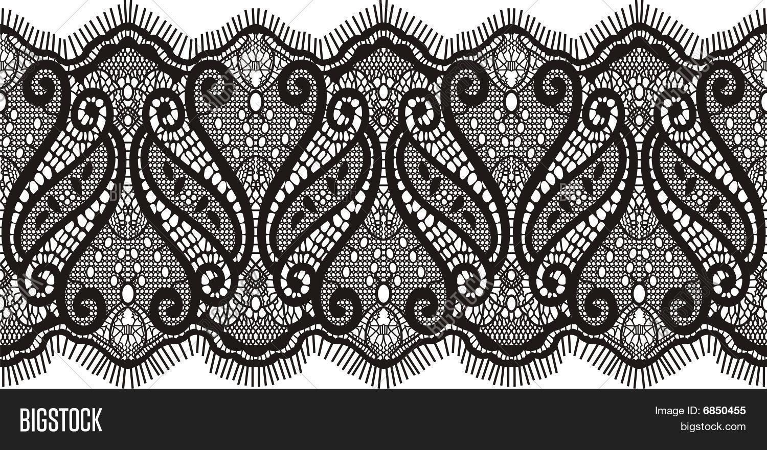 Guipure Embroidered Vector & Photo (Free Trial) | Bigstock