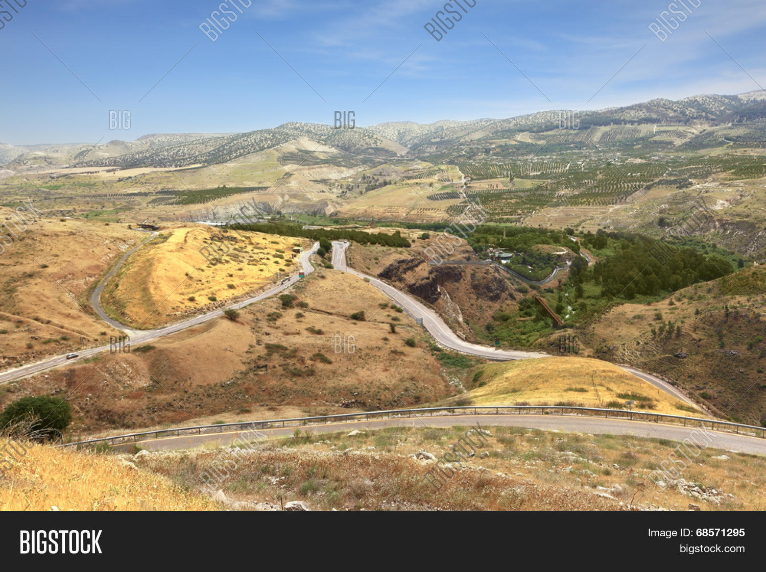 Yarmouk River Valley Image & Photo (Free Trial) | Bigstock