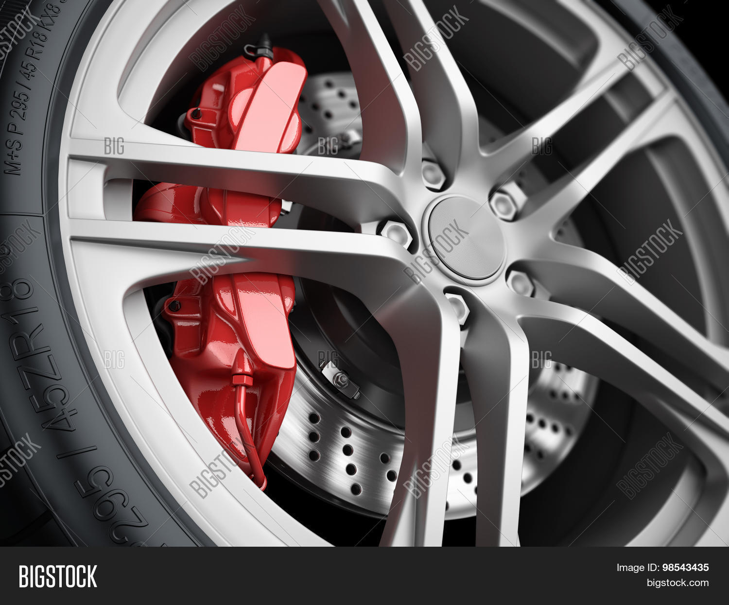 Car Wheel Brake System Image & Photo (Free Trial) | Bigstock