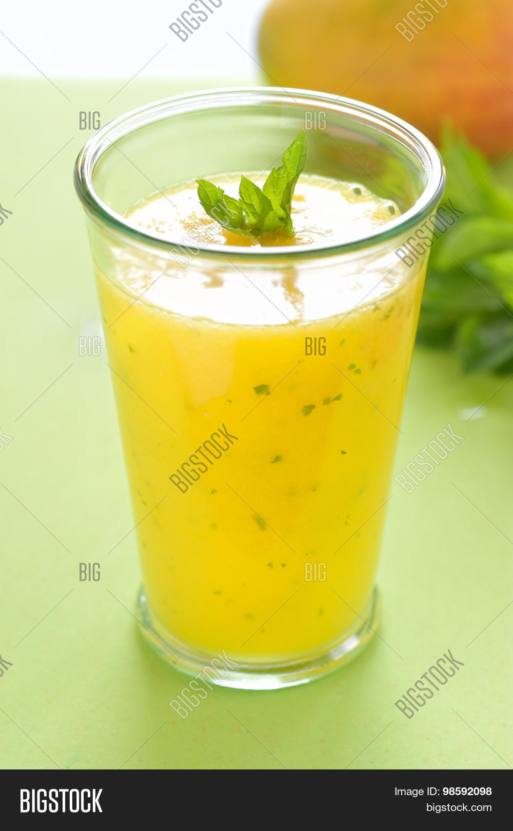 Cooling Mango Mint Image & Photo (Free Trial) | Bigstock