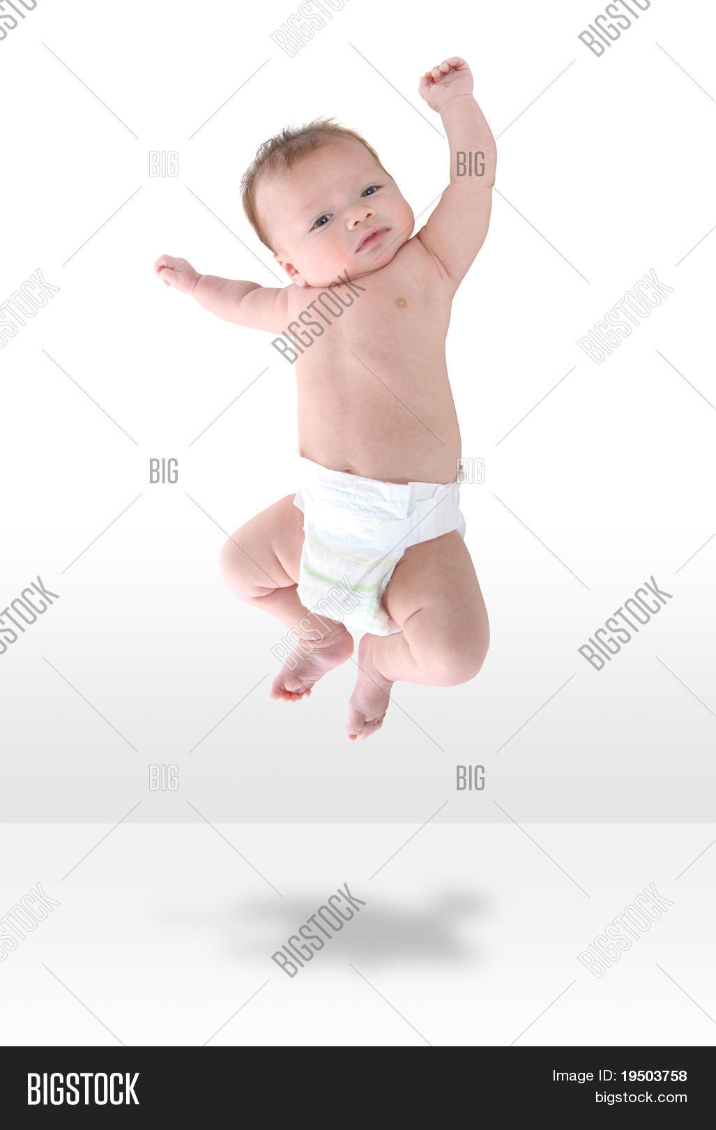 Imagen y foto Un Niño Feliz Beb (prueba gratis) | Bigstock