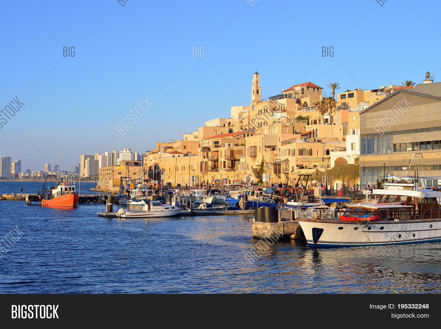Old Town Port Jaffa Image & Photo (Free Trial) | Bigstock