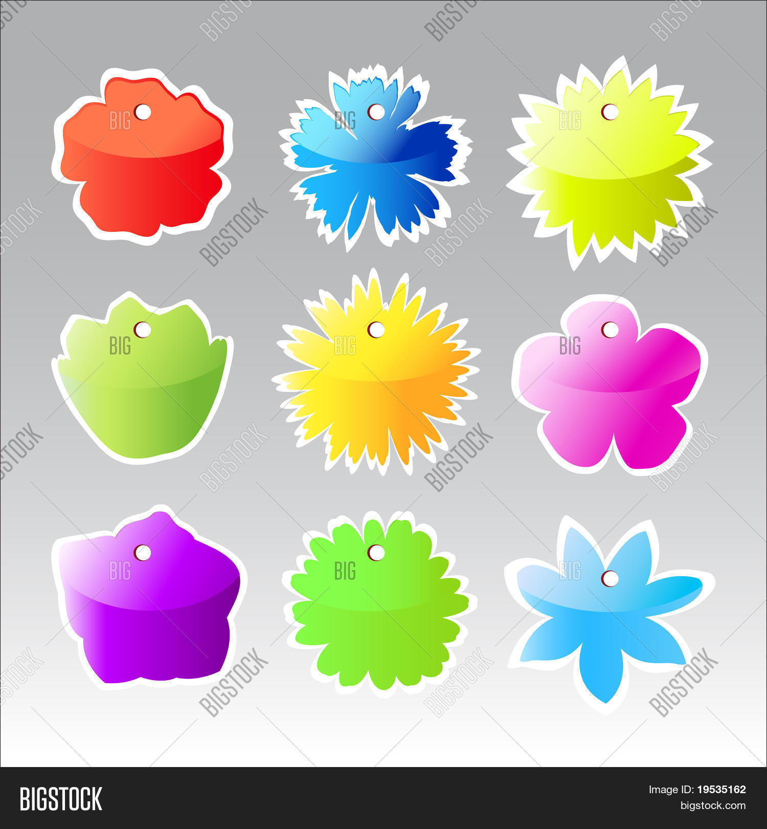 Colorful Price Labels Vector & Photo (Free Trial) | Bigstock